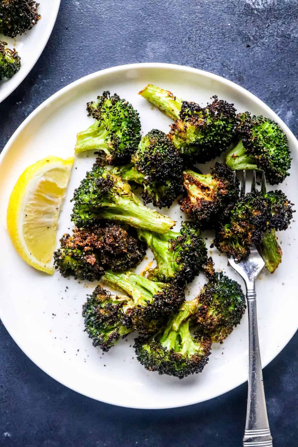 Best Easy Crispy Oven Roasted Broccoli - Pinch Me Good
