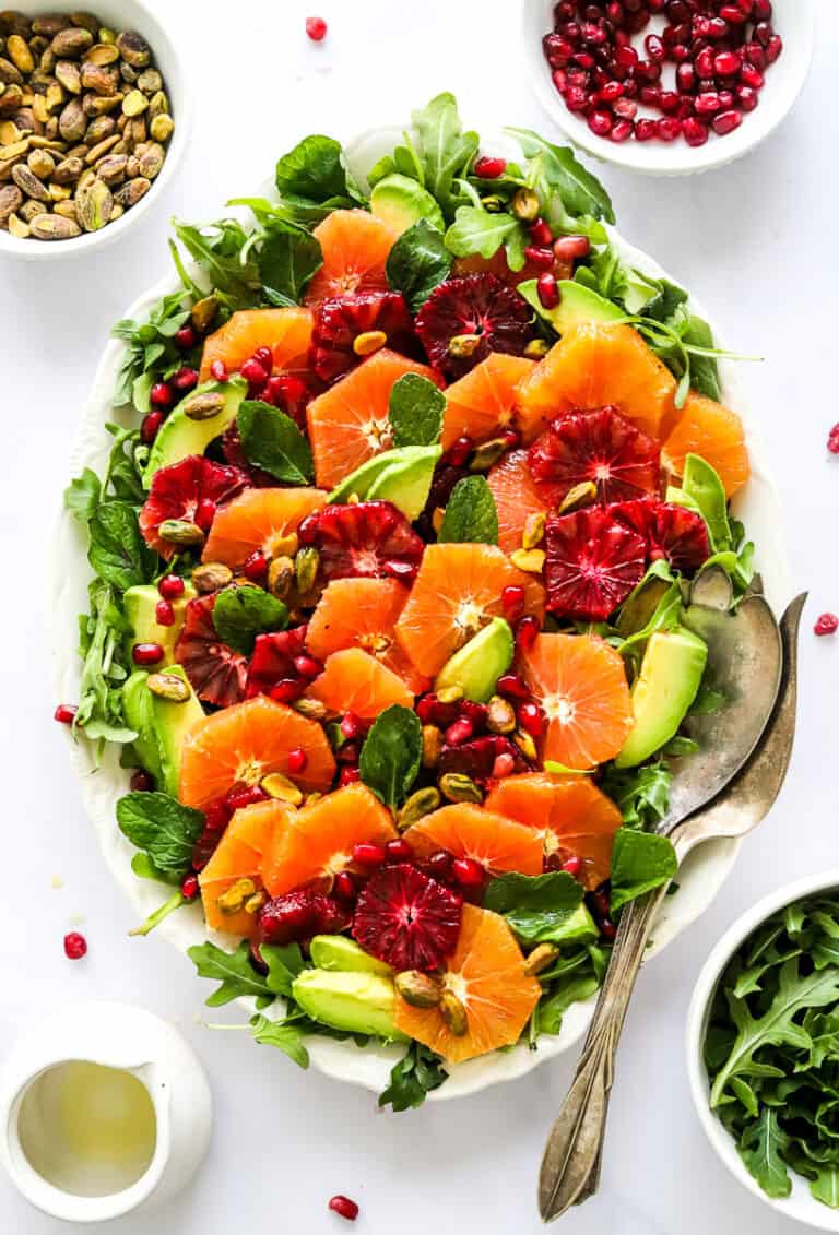 Simple Citrus Salad - fresh and healthy - Pinch Me Good