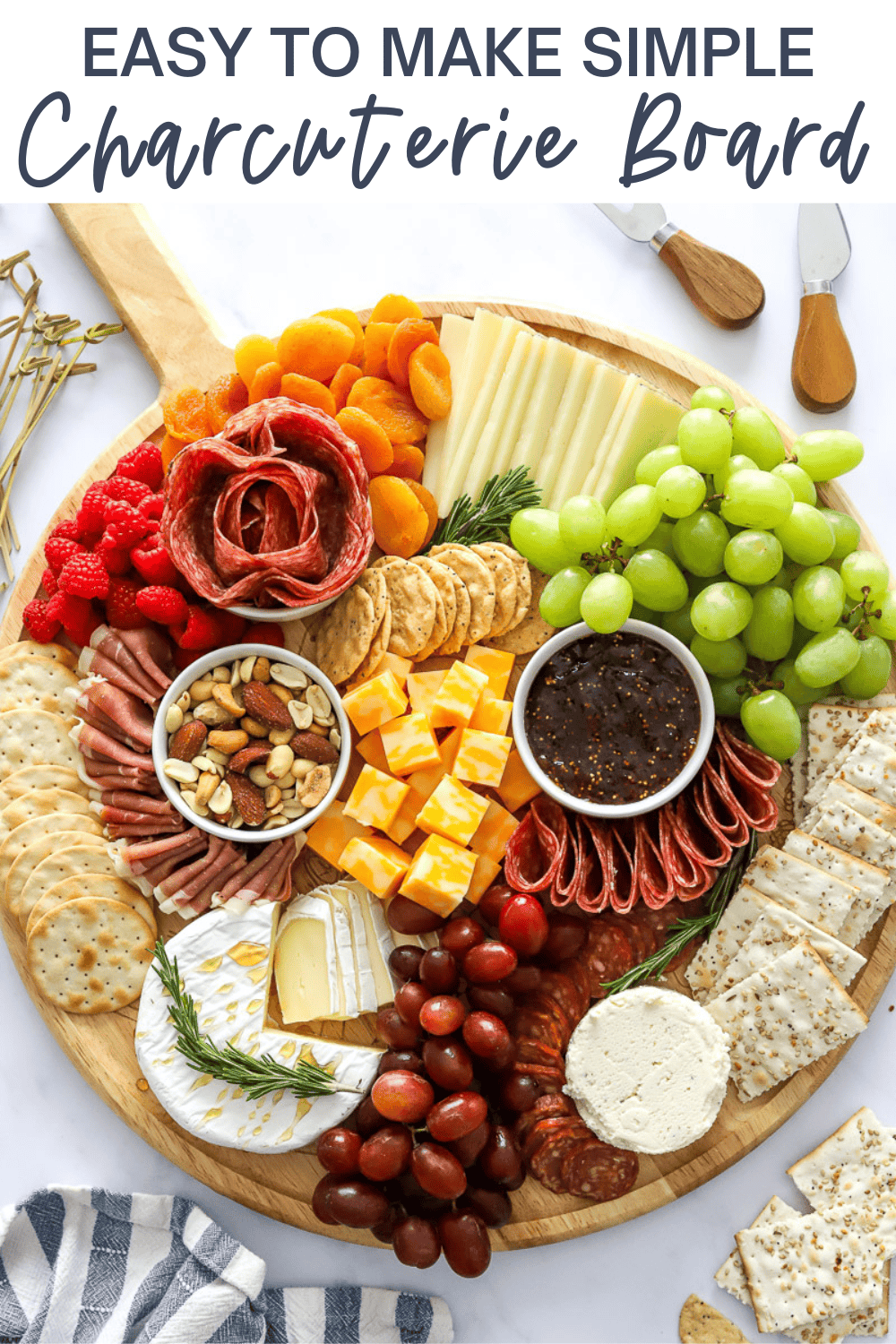 Best Simple Charcuterie Board - Pinch Me Good
